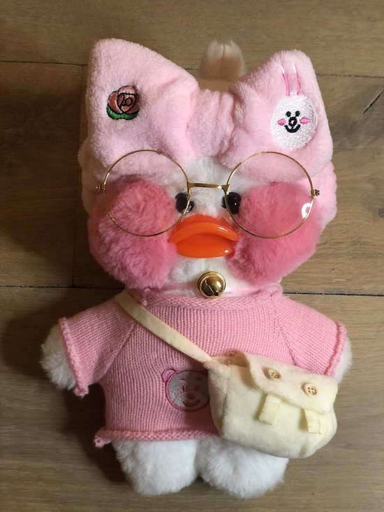 Paper duck-knuffel eend-lala eend-tiktok-3 kleuren | bol.com