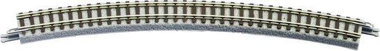 Z Rokuhan rails (met ballastbed) 7297015 Gebogen rails 30 ° 270 mm 6 stuk(s) | bol.com