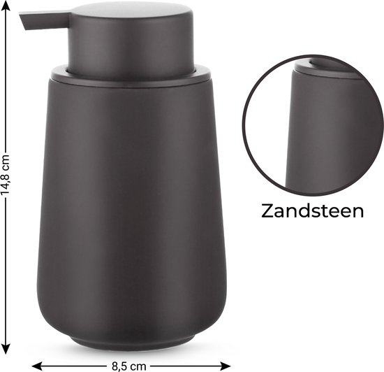 VDN Stainless Zeeppompje - Zeepdispenser - Zeeppompje vrijstaand ...