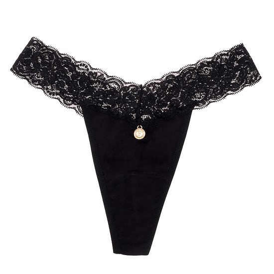 Feyenoord Set van 2 Strings, Dames, zwart/wit (XL) | bol