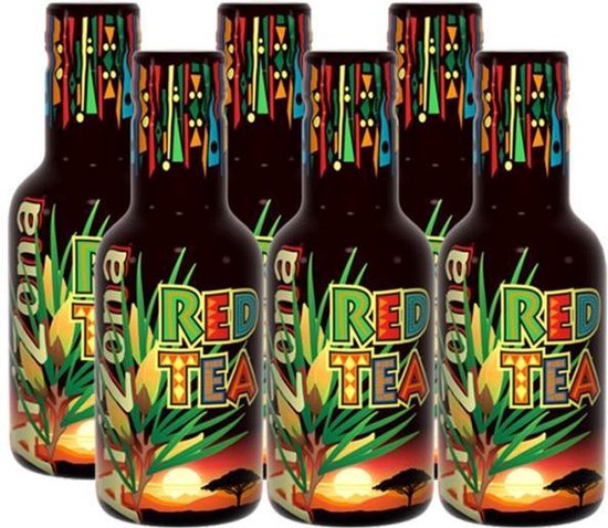 Arizona African Rooibos Red Tea 6 x 500ml | bol