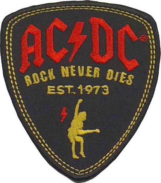 AC/DC Patch Plectrum | bol