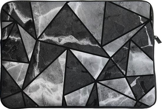 Samsung Galaxy Tab A8 - Tablet Sleeve - Polygon Marmer Grijs - Designed ...
