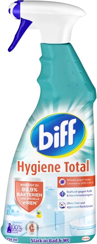 Biff spray 750ml hygiene total | bol