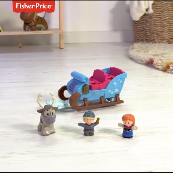 Fisher-Price Little People Disney Frozen Kristoff's Slee ...