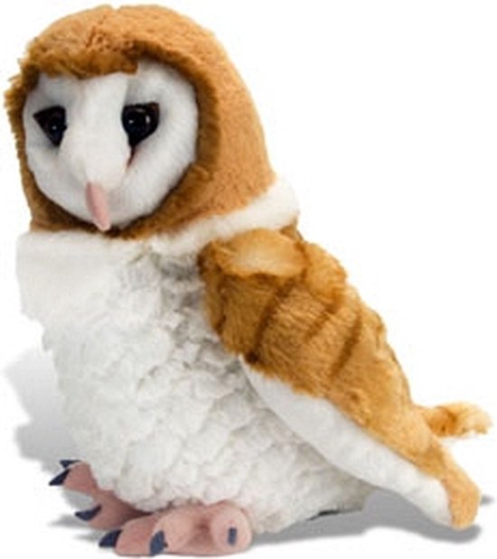 Wild Republic Knuffel Uil Junior 30 Cm Pluche Oranje/wit | bol.com