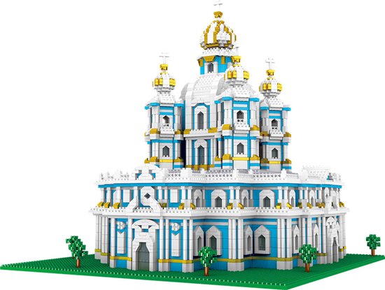 Lezi Church of Smolney - Nanoblocks / miniblocks - Bouwset / 3D puzzel ...