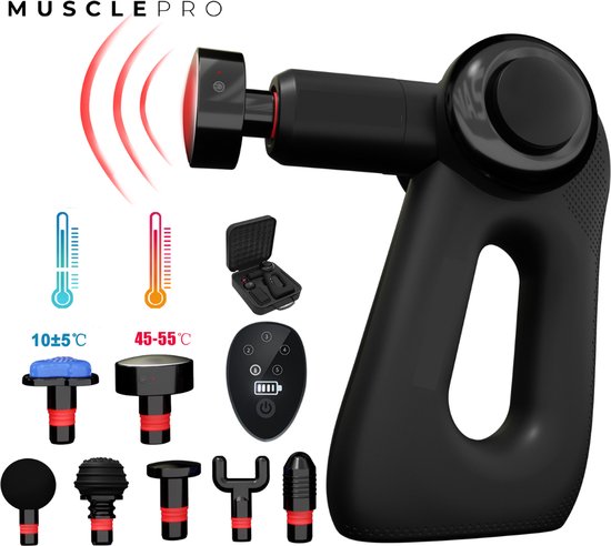 MusclePro - massage gun - professioneel massage apparaat - massage pistool - spier... | bol.com