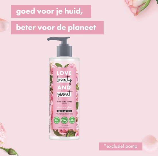 Love Beauty and Planet Muru Muru Butter & Rose Delicious Glow ...