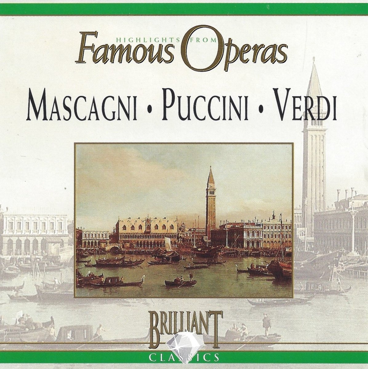 Mascagni - Puccini - Verdi - Highlights From Famous Operas, Magdalena ...