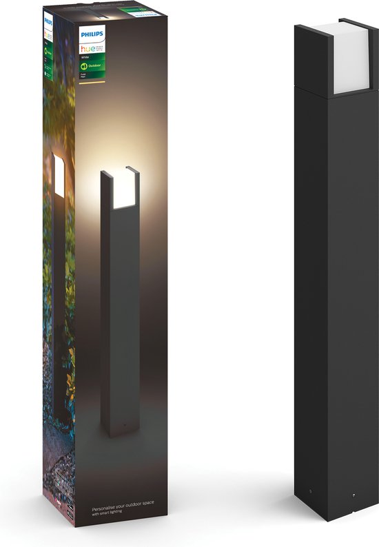 Fuzo Hue White EU post black 1x15W 24V | bol.