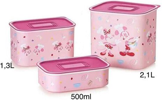 Tupperware Mickey & ses amis clickplus - boîte de rangement - boîte à ...