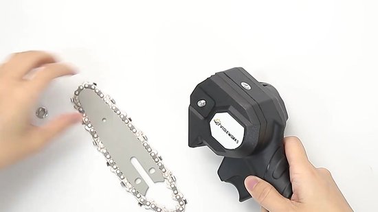 PrettyGoods® Elektrische Handzaag – Accu Kettingzaag – Mini Kettingzaag ...