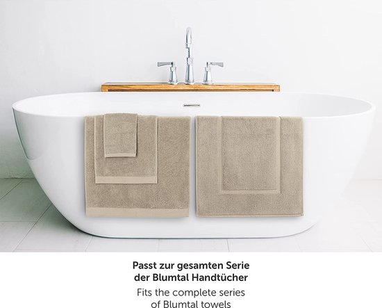 Badmat douchemat TAUPE ZANDKLEUR - badmatten wit groot XL | bol