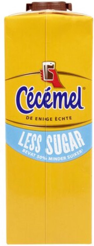Cecemel - Less Sugar - Brik - 6x1L | bol