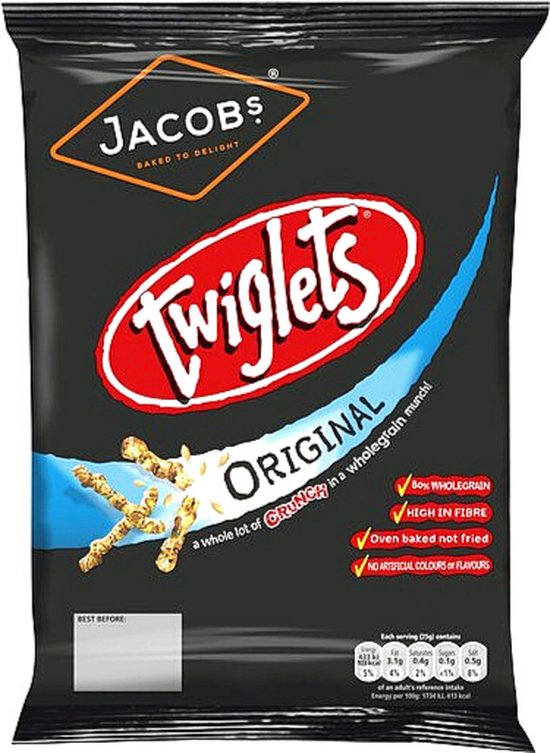 Jacob's Twiglets Chips - Original - 150g x 2 Bags = 300g | bol.com
