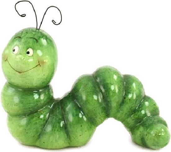 Een vrolijke en lieve rups! Door de positieve uitstraling van deze rups ...