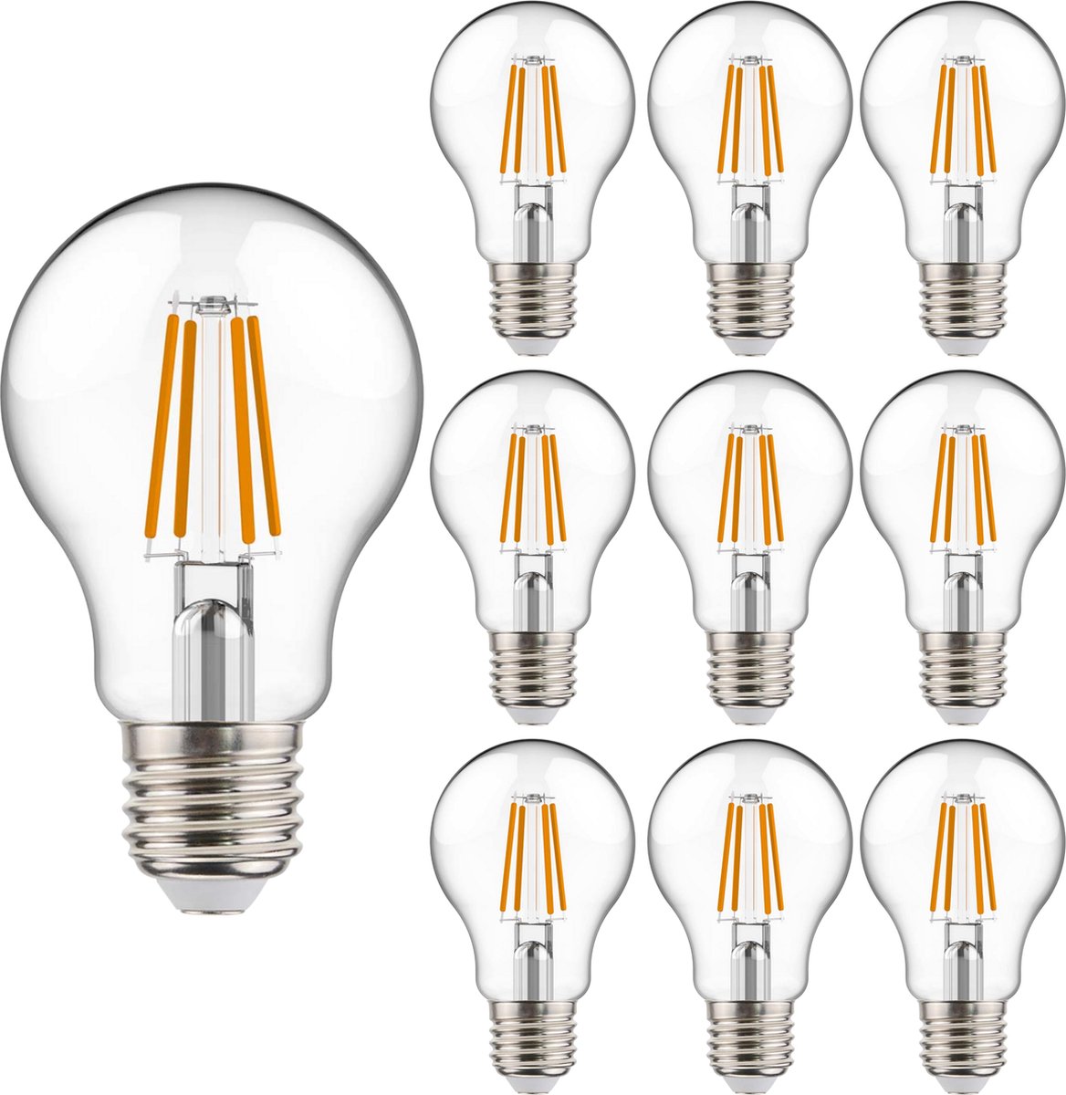 Proventa LED Lamp E27 voor buiten - Warm wit licht - 806 lm - 50 ...