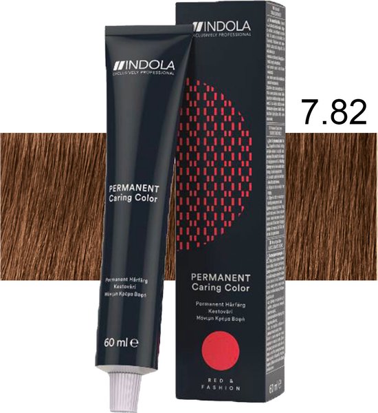 Indola - Indola Profession Permanent Caring Color 7.82 60ml | bol.com