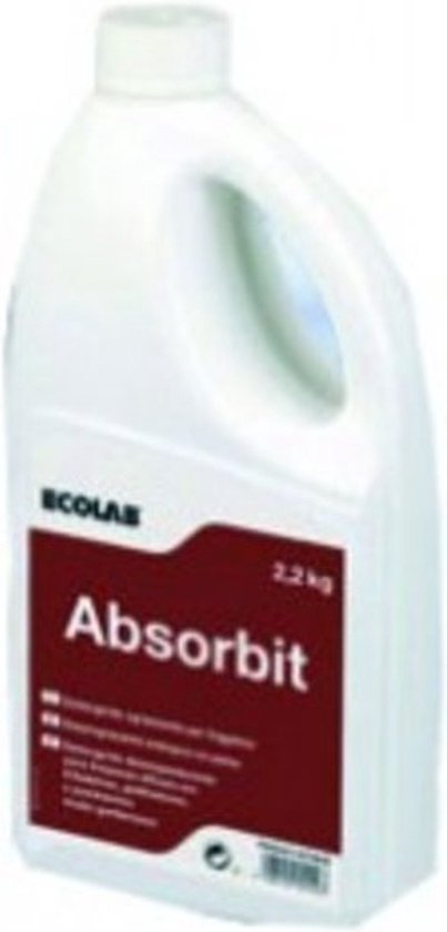 Ecolab | Absorbit | Ontvetter in poedervorm | Fles 6 x 2,2 kg | bol