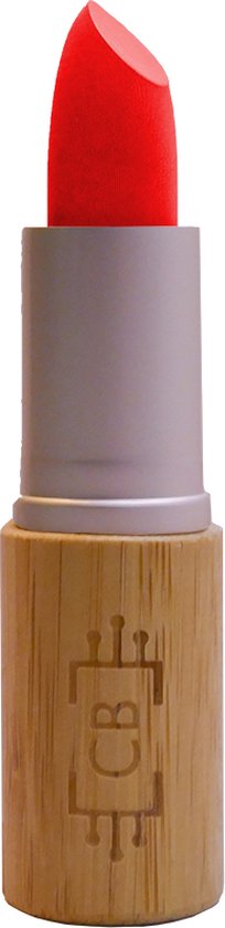 Cosm.Ethics Bar Lipstick Matte fel rood fel rode lippenstift bamboe ...