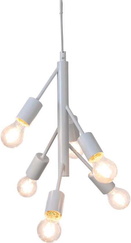 MEO Modena Hanglamp - Eetkamer & Woonkamer Lamp - 6 Lichtbronnen ...
