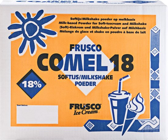 Frusco | Ijsmix | Poeder | Comel 18% | 18x 1 kg | bol