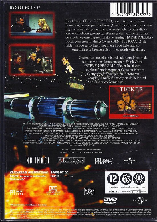 Ticker (Dvd), Peter Greene | Dvd's | bol