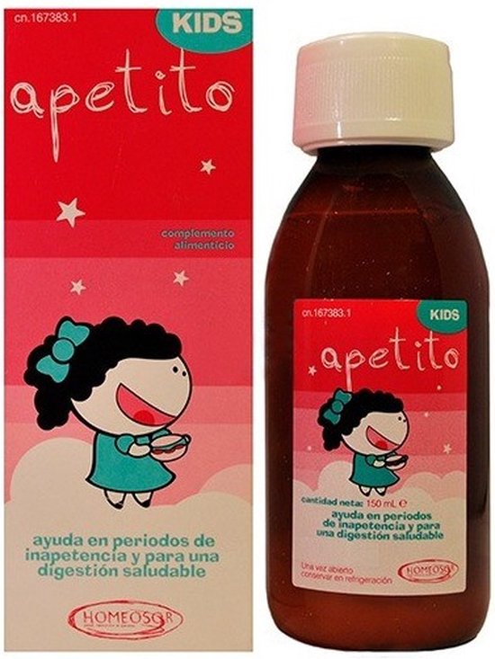 Homeosor Apetito Kids Syrup 150ml | bol.com