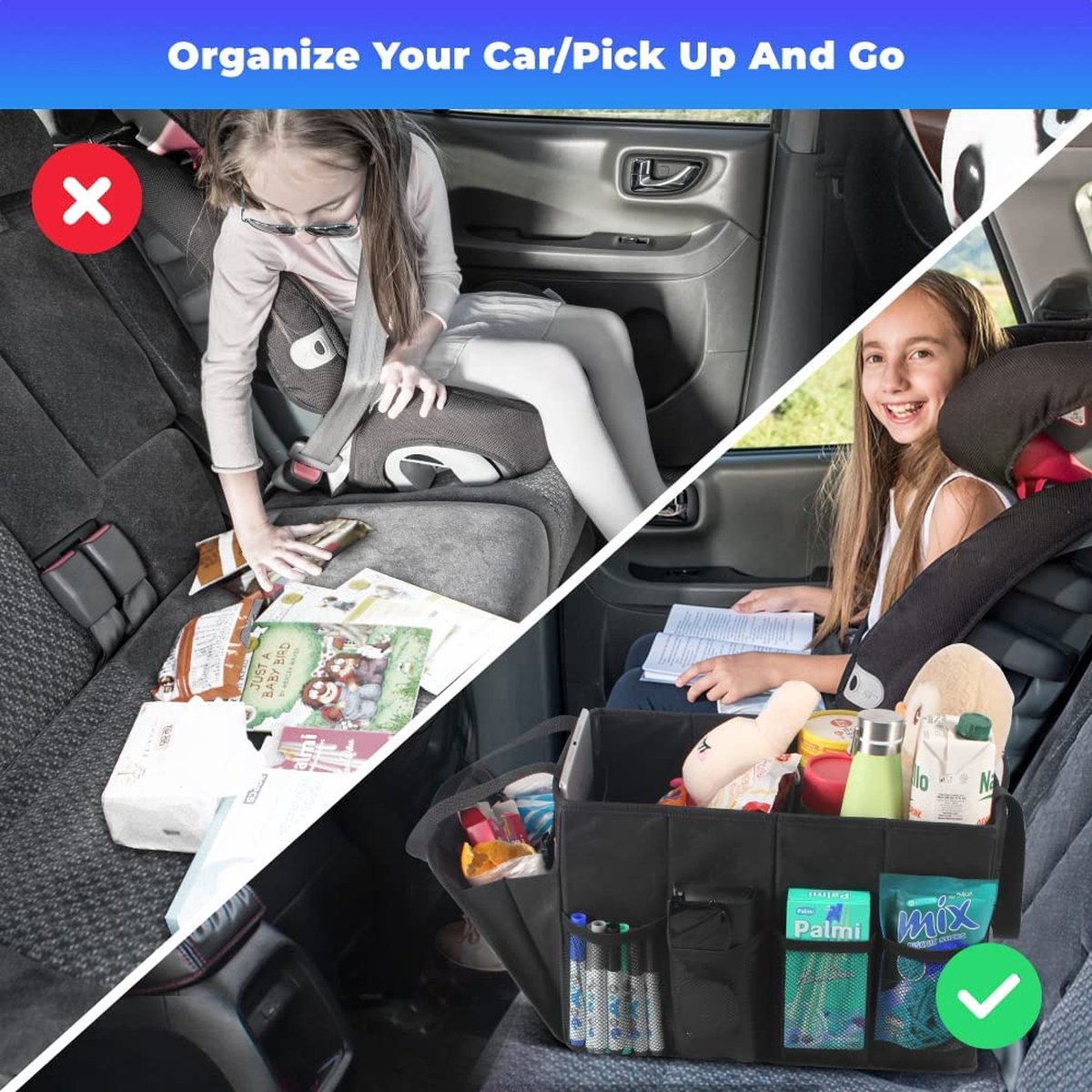 Auto Organizers - opvouwbare kofferbakorganizers - autostoelorganizer ...