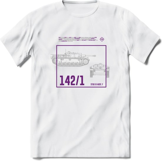 Stug 3 Tank Destroyer leger T-Shirt | Unisex Army Tank Kleding | Dames ...