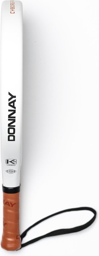 Donnay Cyborg Pro 18K Iceman white Padelracket-padel-racket | bol.com