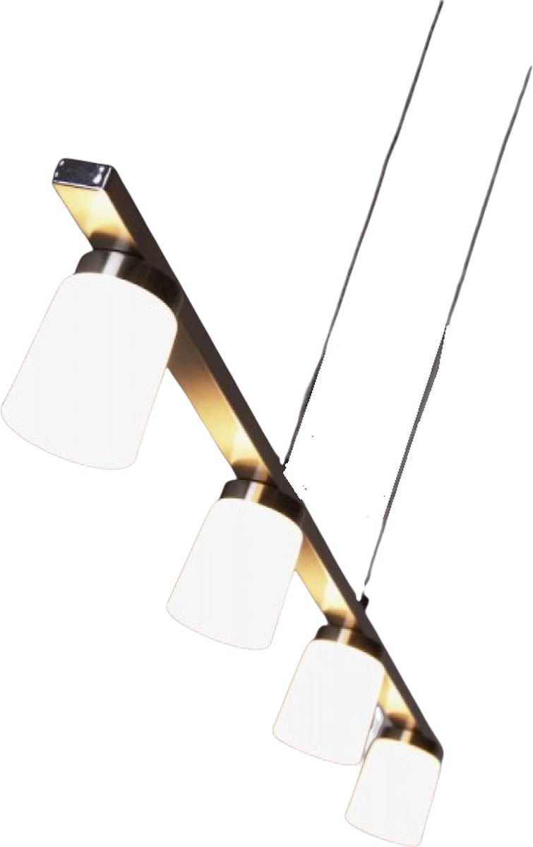 Moderne Led RVS Hanglamp,hanglamp LED RVS, 4-lichtbronnen,Vintage Led ...