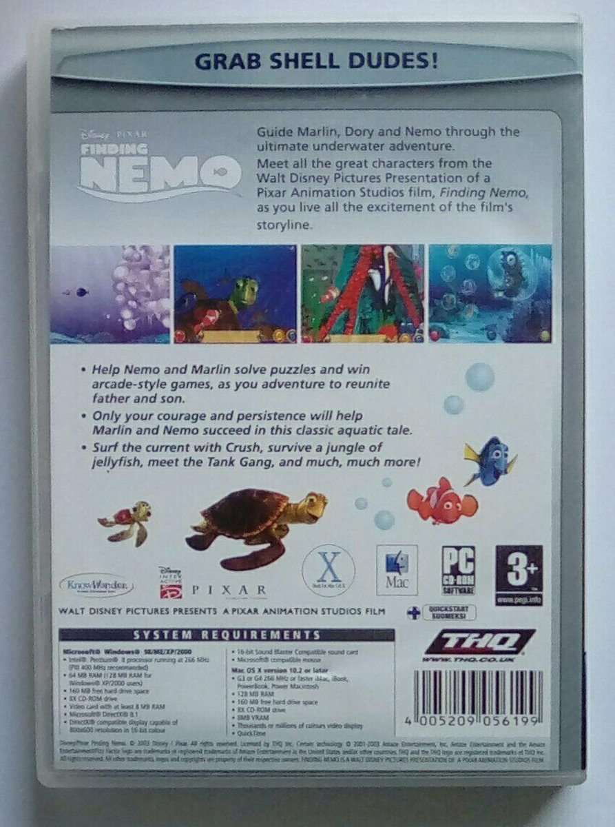 Disney Finding Nemo-THQ Classic (2003) /PC | Games | bol.com