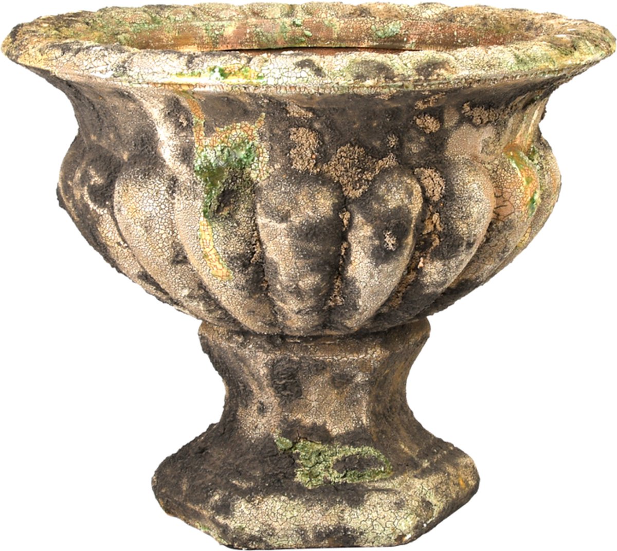 Esschert Design Franse bloempot plantenbak vaas met authentieke ...