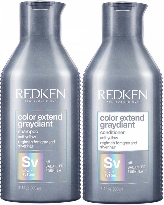 Redken - Color Extend Graydiant Shampoo & Conditioner - 2x300ml | bol
