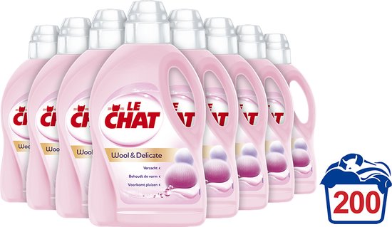 Le Chat Wool & Delicate Gel - Vloeibaar Wasmiddel - Voordeelverpakking ...