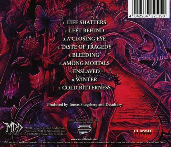 Desultory - Bitterness (CD), Desultory | CD (album) | Muziek | bol.com