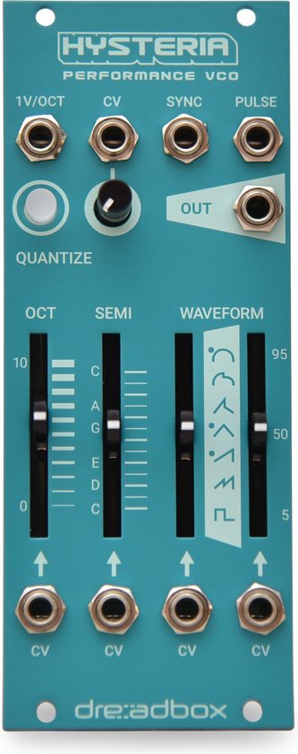Dreadbox Hysteria - Oscillator modular synthesizer | bol.com