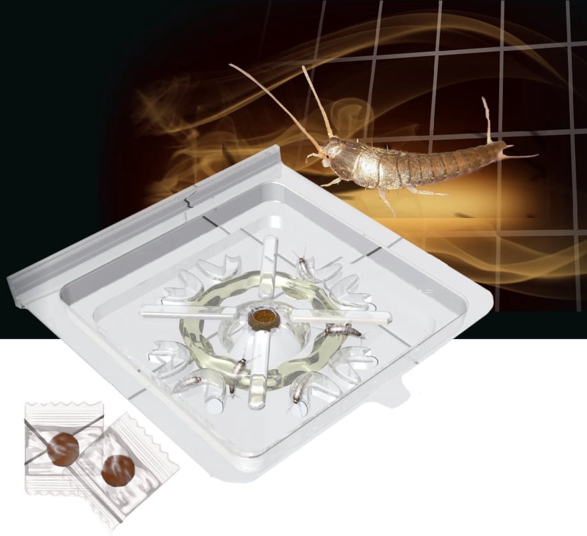 30 x Professionele Zilvervisjesval (& Papiervisjesval)- Strap ...