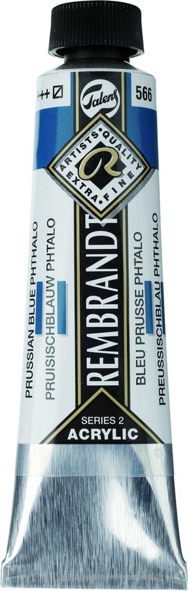 Rembrandt Acrylic Verf Serie 2 Prussian Blue Phthalo (566) | bol