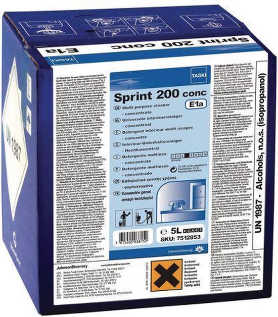 TASKI Sprint 200 NC conc - 5L Cubitainer | bol