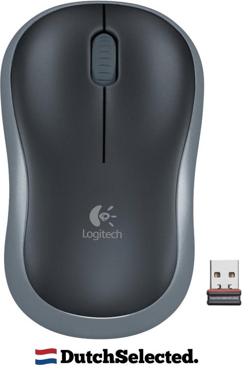 Logitech M185 - Draadloze Muis - Grijs | bol.com