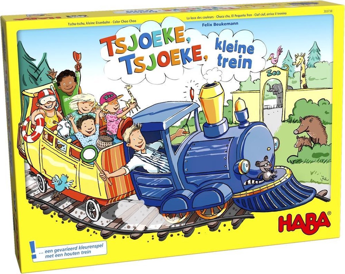 Haba - Haba Spel - Tsjoeke, tsjoeke, kleine trein | Games | bol.com