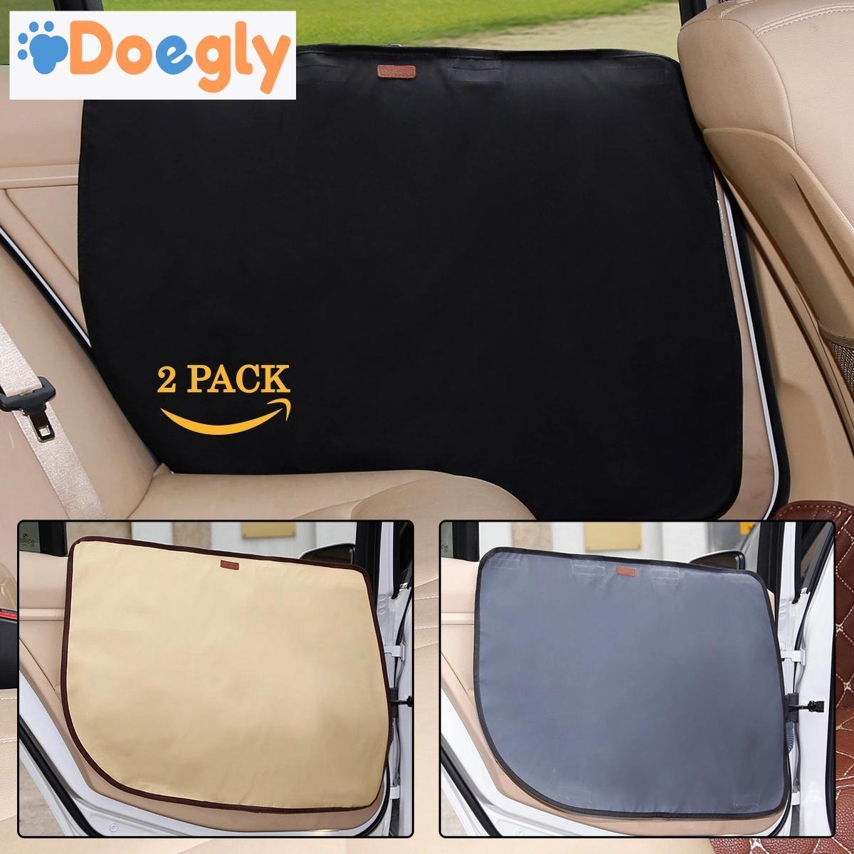 Autodeur bescherming voor honden (Set van 2 stuks) ZWART | bol.com