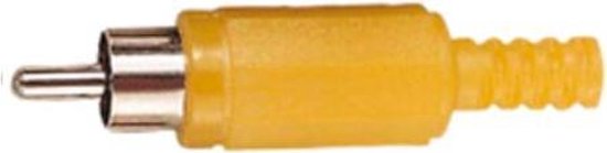 Valueline CC-006Y RCA (M) Geel kabel-connector | bol