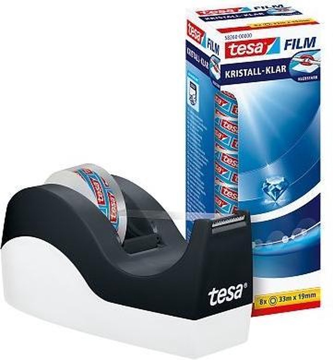 TESA 53915 tape afroller Zwart, Wit | bol.com