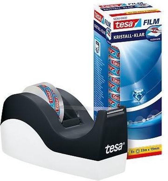 TESA 53915 tape afroller Zwart, Wit | bol.com