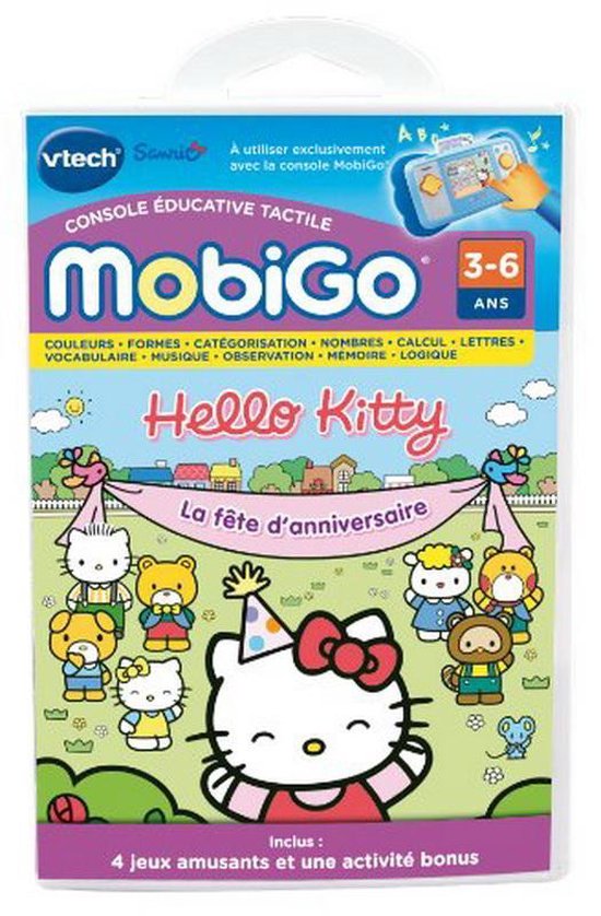 Vtech | Educational Toys - Mobigo Game - Hello Kitty (3-6 Y), Kitty ...