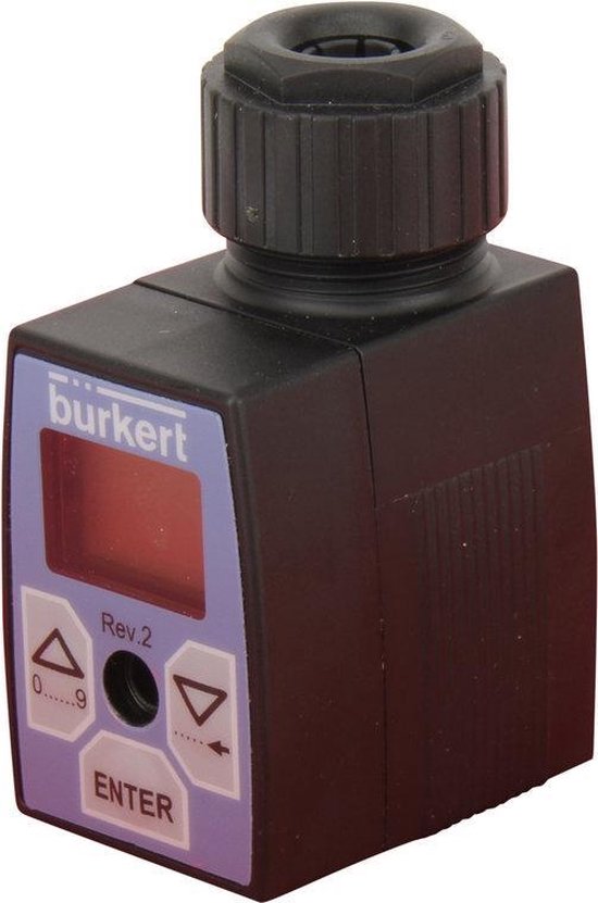 Proportionele PWM controller 12-24V DC (DIN-A) PG - Burkert 8605 316529 ...